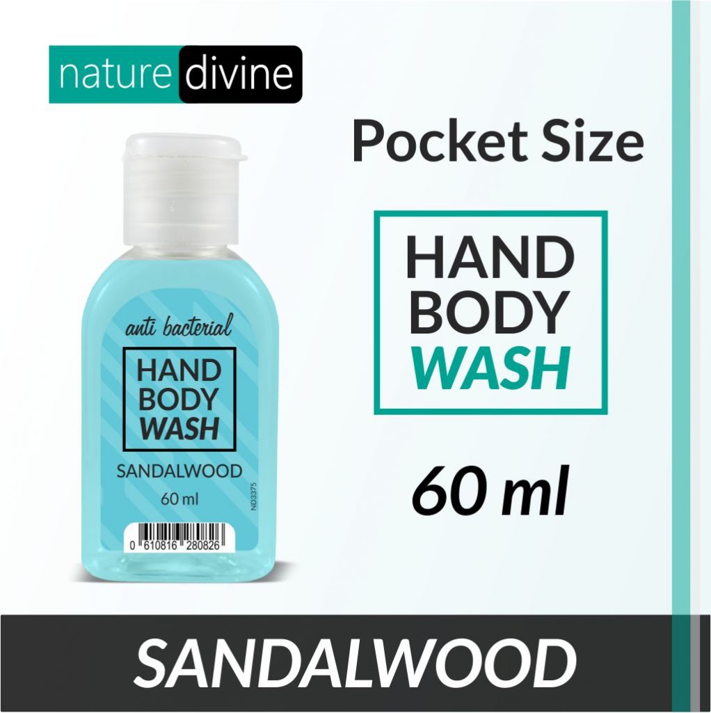 Nature Divine Pocket and Travel Size Antibacterial Sandalwood / Sandal ...